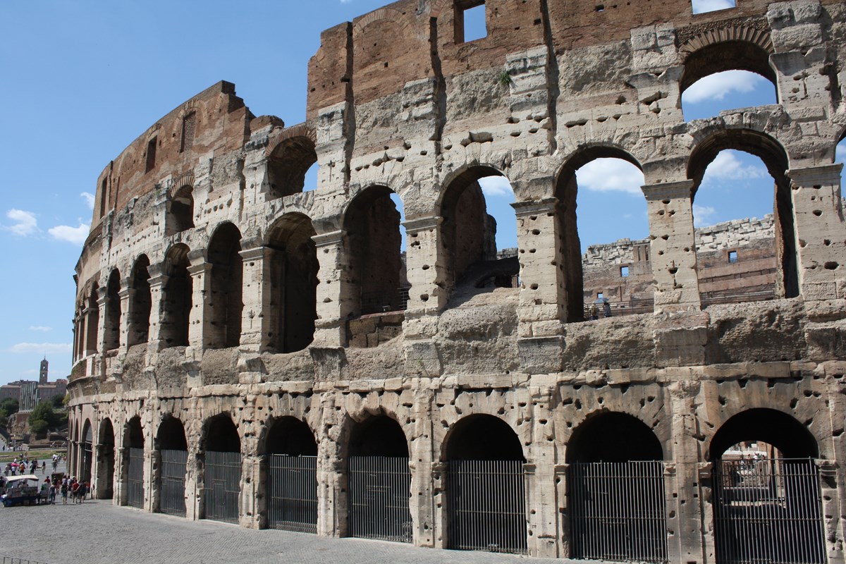 Roman Coliseum Floor Plan