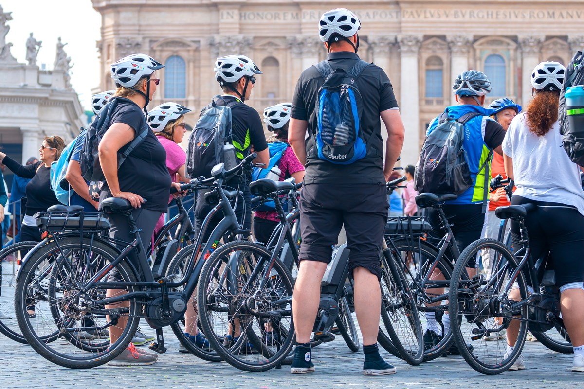 Bicycle Tour Of Rome 5 Exciting E Bike Tours Through Rome That Won't