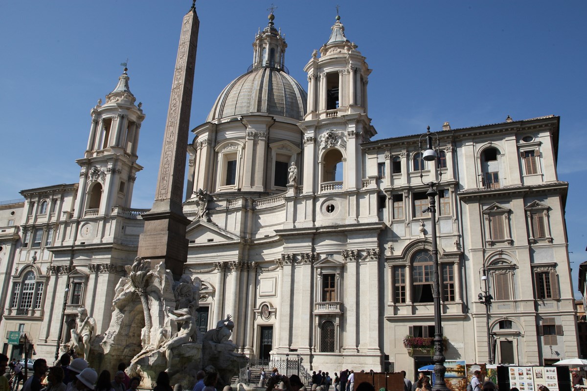Sant' Agnese in Agone is a baroque church in Piazza Navona, Rome