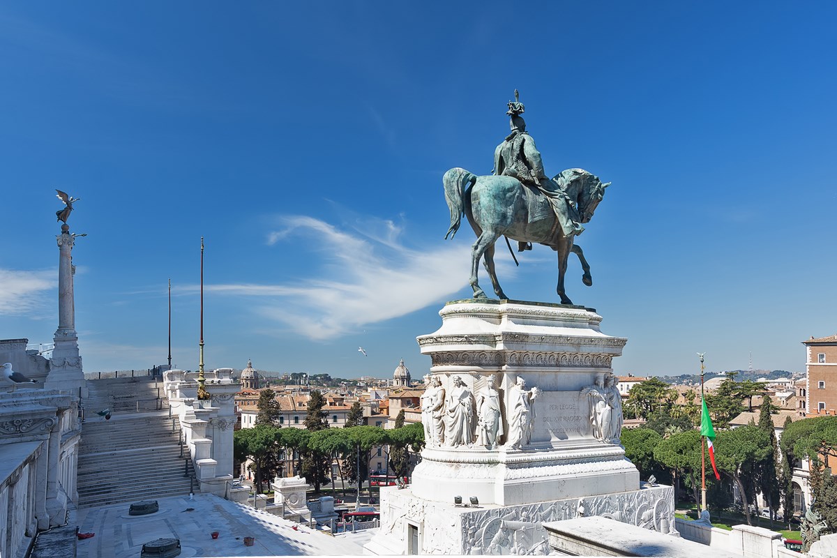 Capitoline Hill Statue