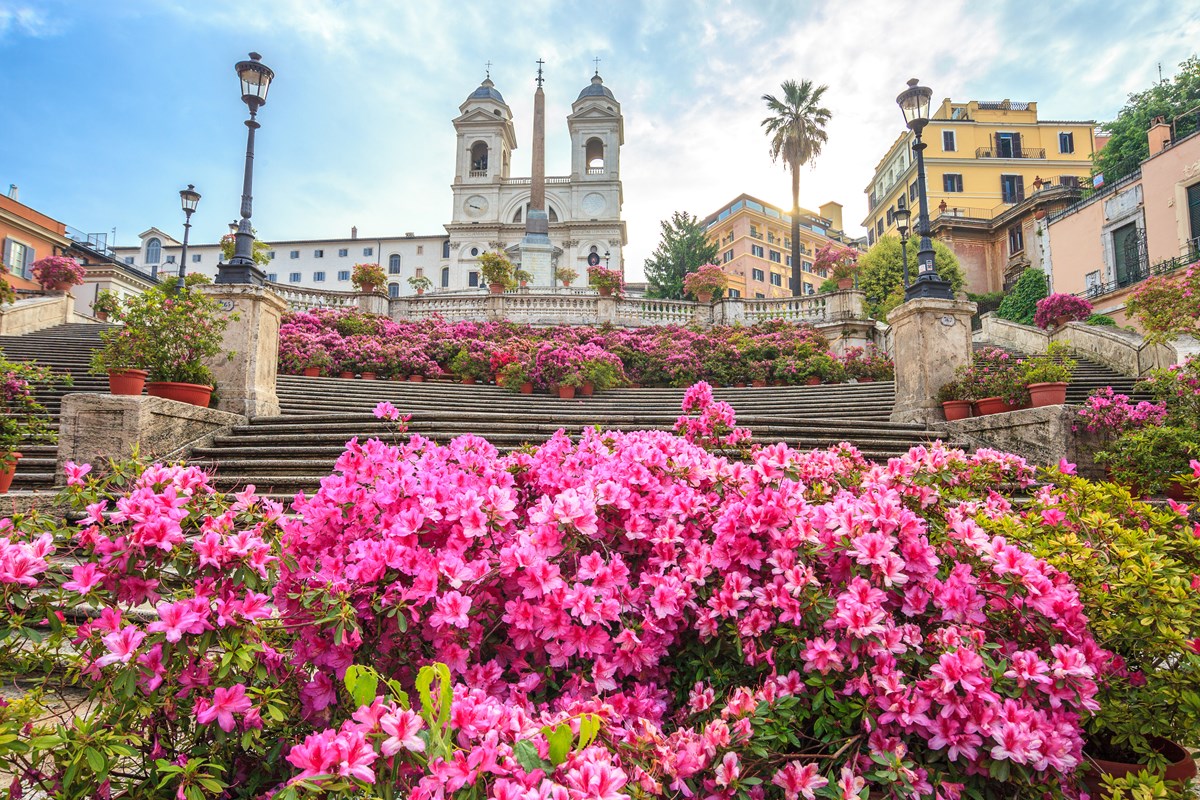 Piazza di Spagna in Rome