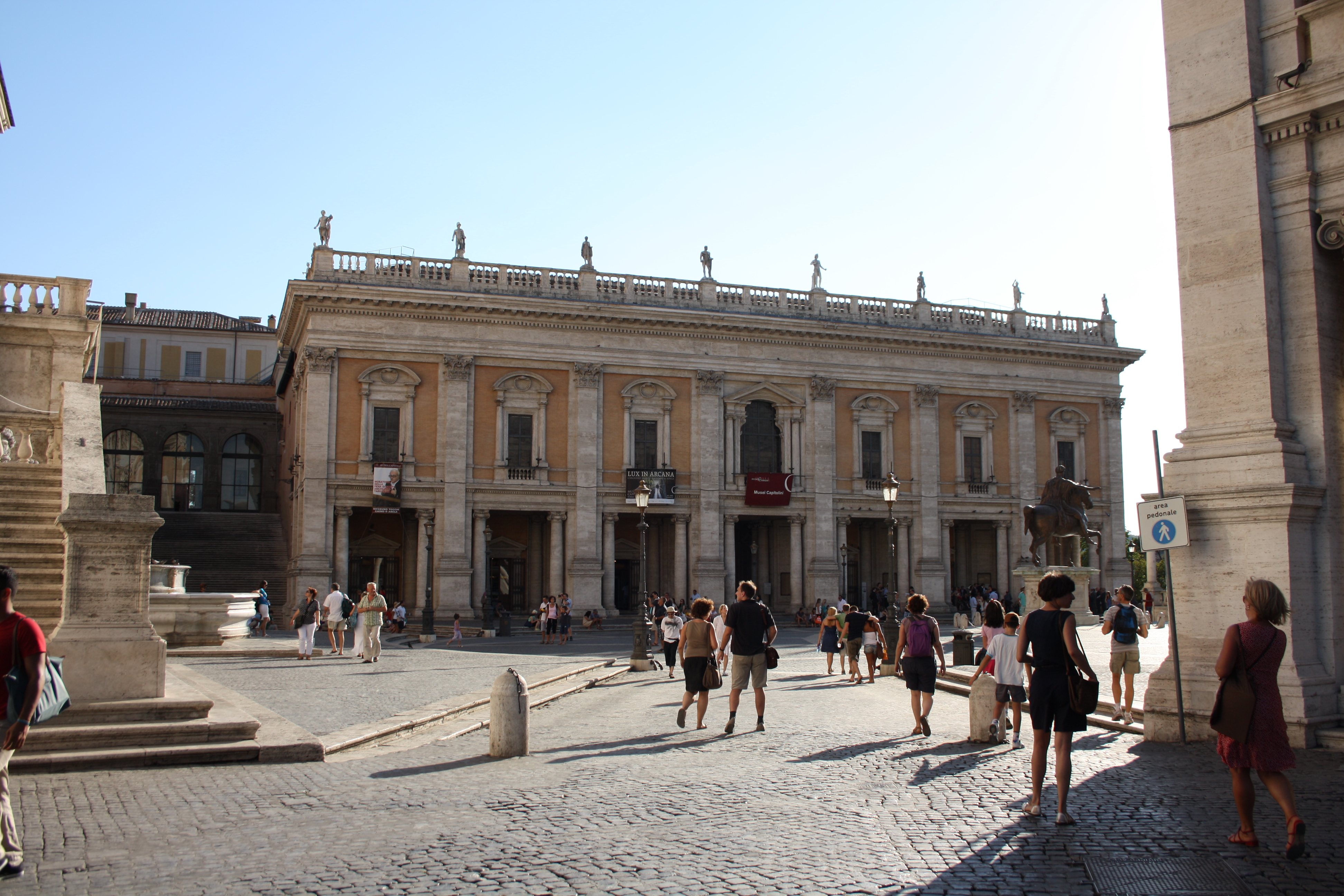 Capitoline Hill Near the Roman Forum